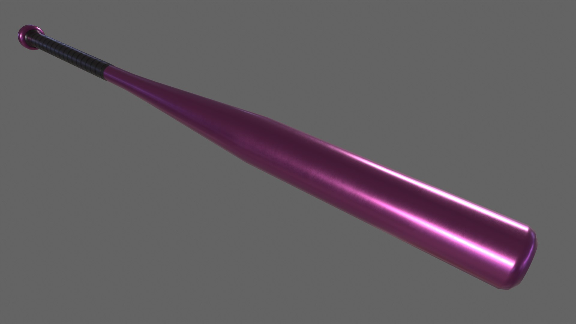 PBR Baseball Bat Pink 3D model - TurboSquid 1721190