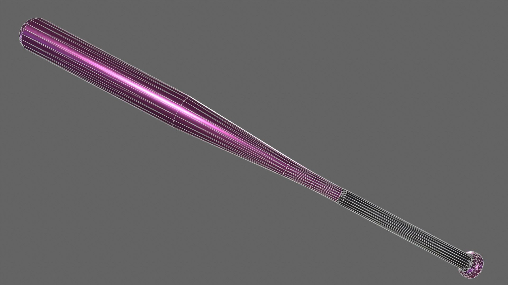 PBR Baseball Bat Pink 3D model - TurboSquid 1721190