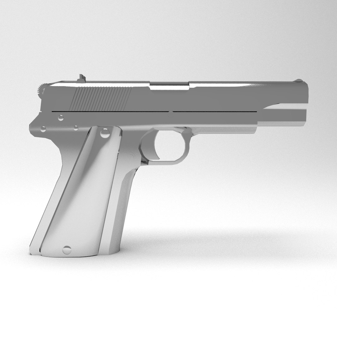 3d Model Gun Vis Wz 35