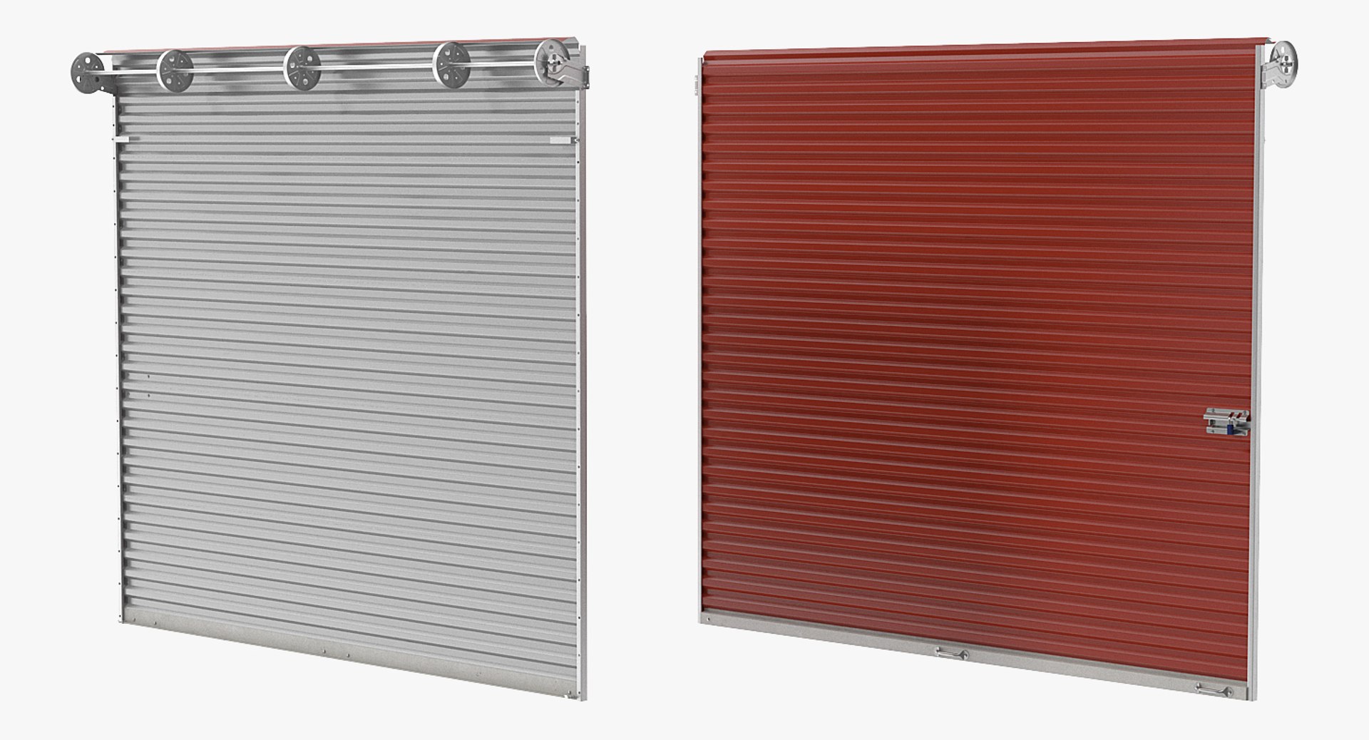 Roll Door 3D Model - TurboSquid 1330112