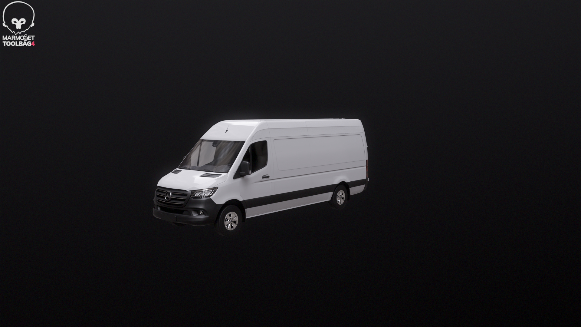 Mercedes Sprinter High Roof Long 3D Model - TurboSquid 2289272