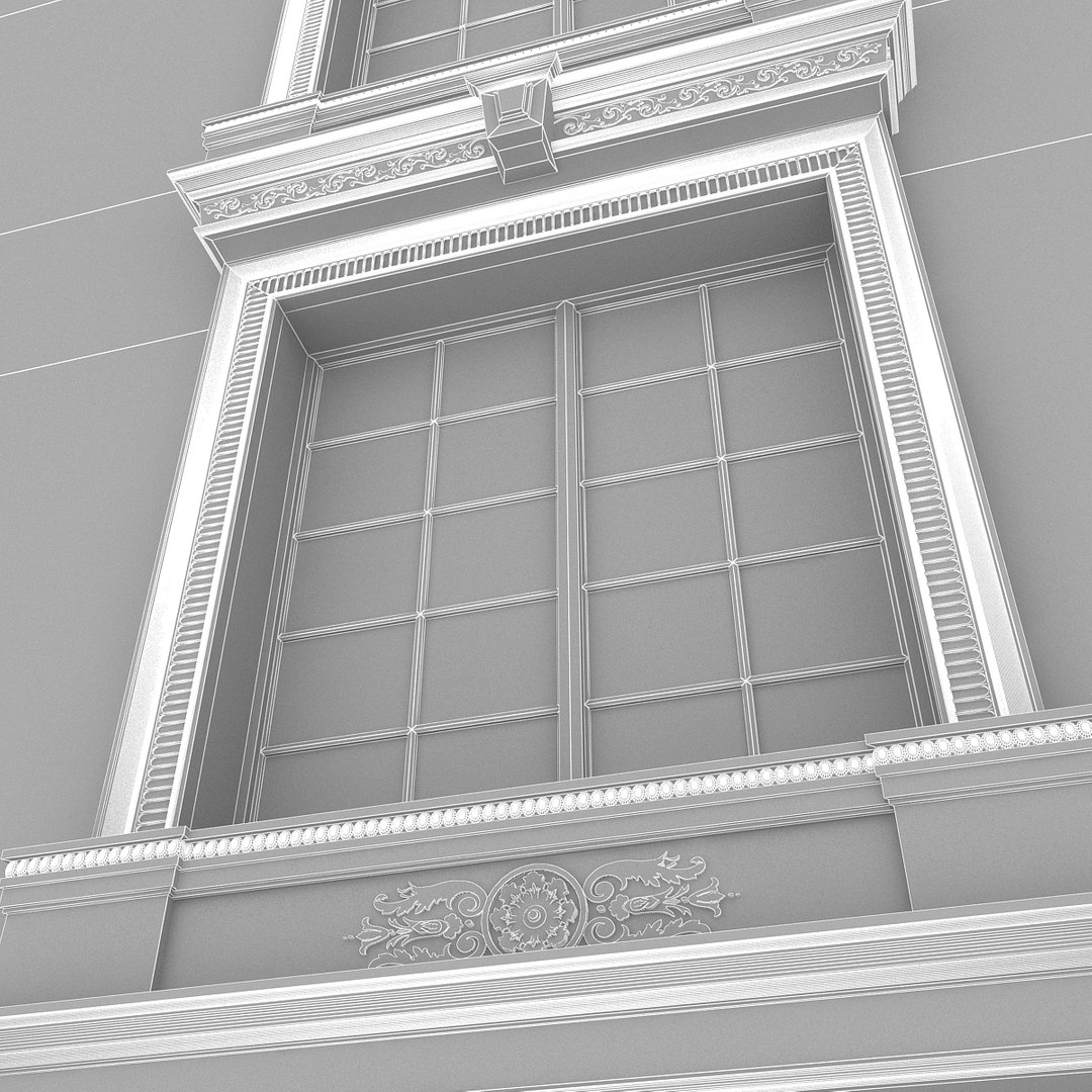 3D Model Window Frame - TurboSquid 1446267