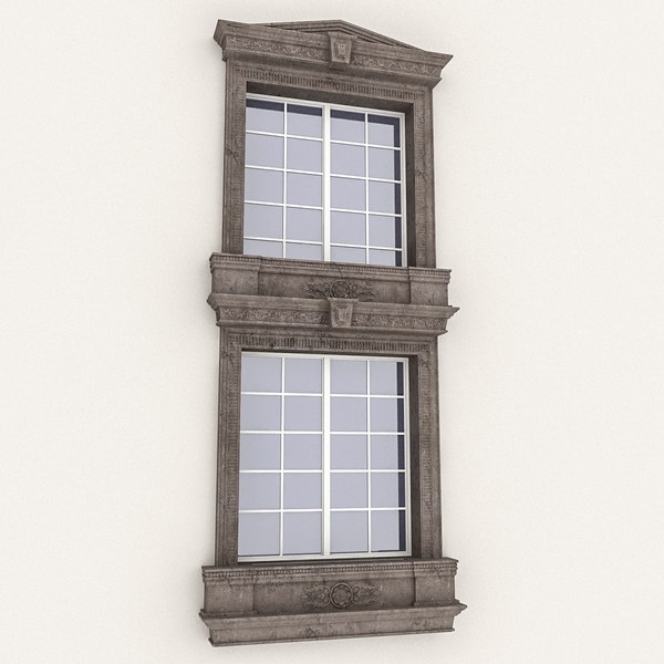 Window frame 3D model - TurboSquid 1446262