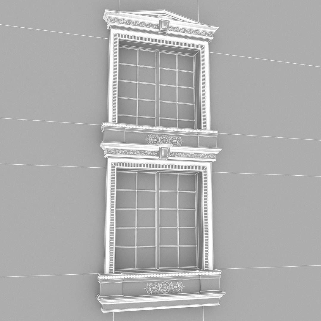 3D Model Window Frame - TurboSquid 1446267
