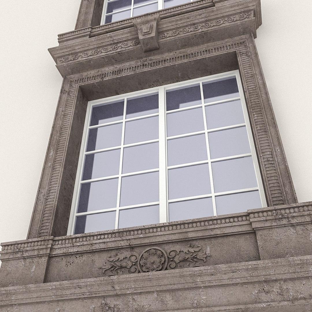 3D Model Window Frame - TurboSquid 1446267