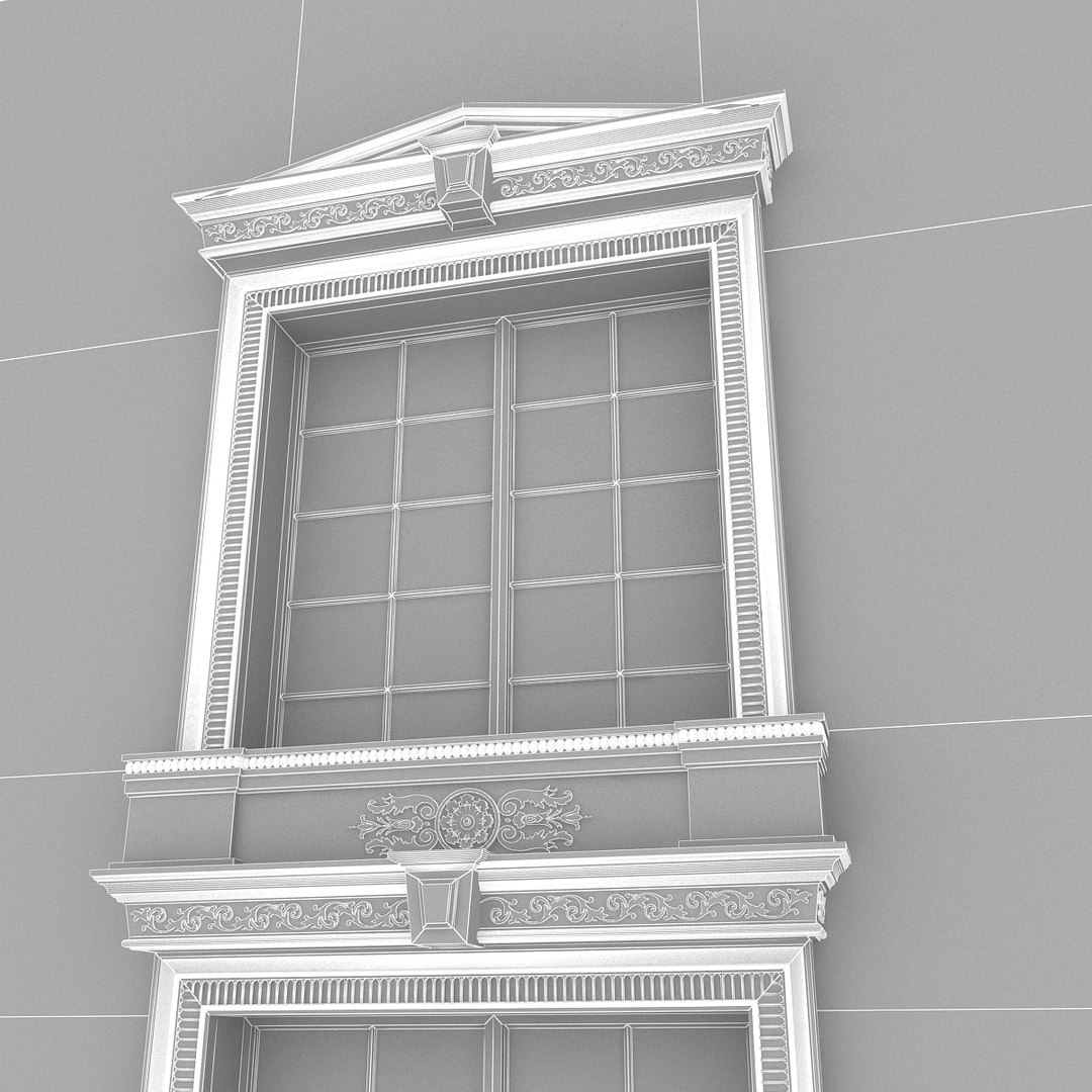 3D Model Window Frame - TurboSquid 1446267