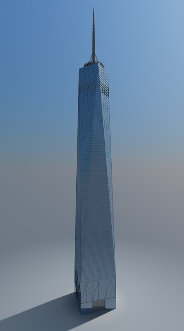 3ds Max Freedom Tower