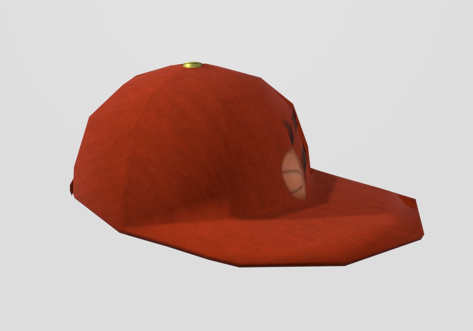 Low Poly Basketball Cap 3D Model - TurboSquid 1893311