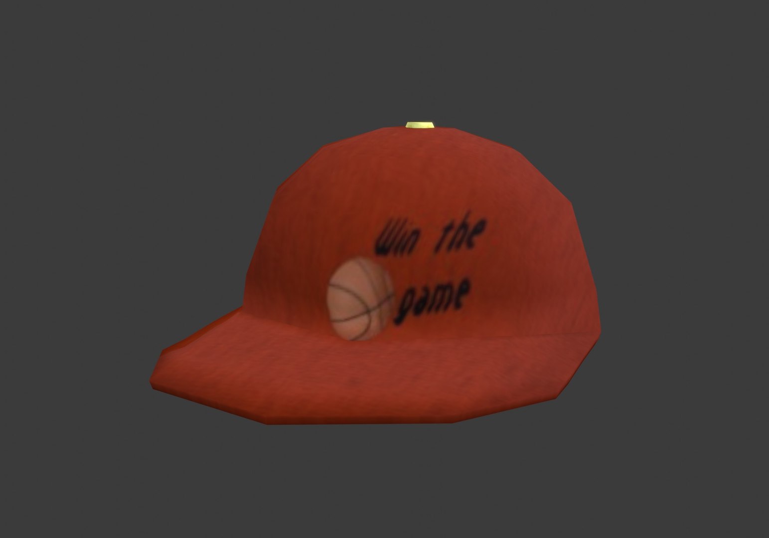 Low Poly Basketball Cap 3D Model - TurboSquid 1893311