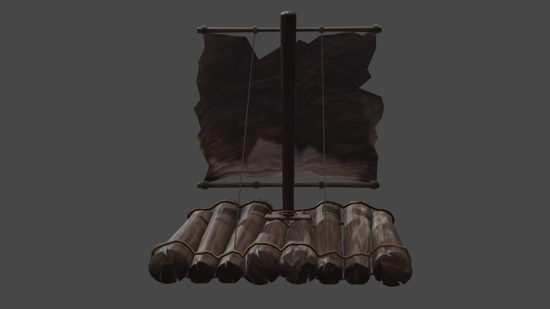 3D Sailing Raft - TurboSquid 2010702