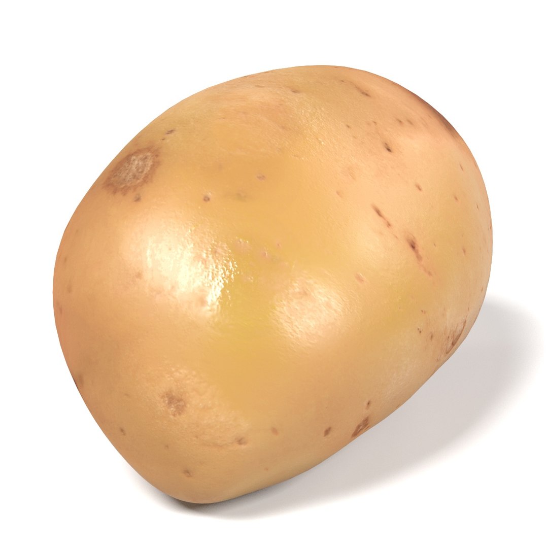 3d potato
