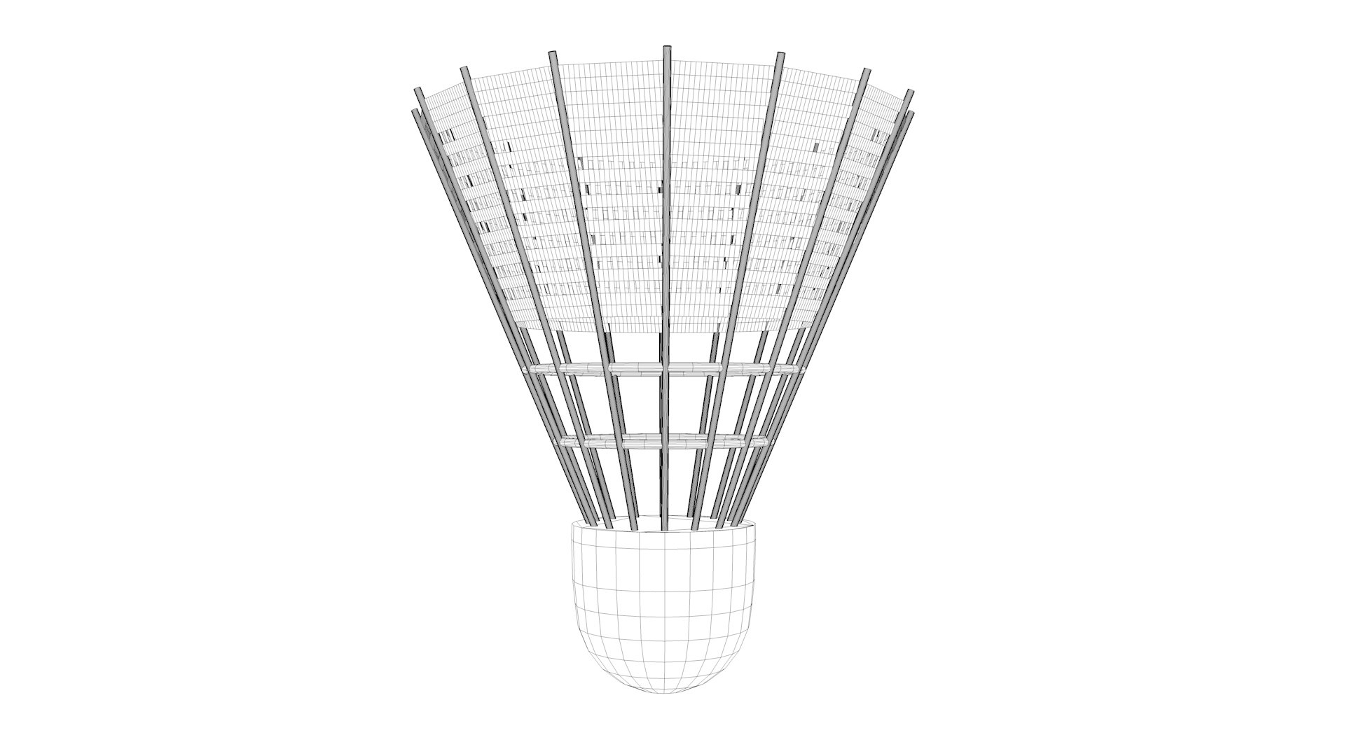 3D Badminton Birdie Model - TurboSquid 1808493