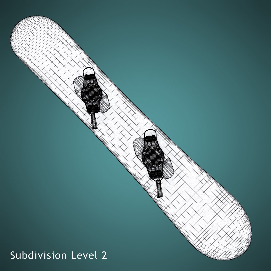 3d max snowboard olympic