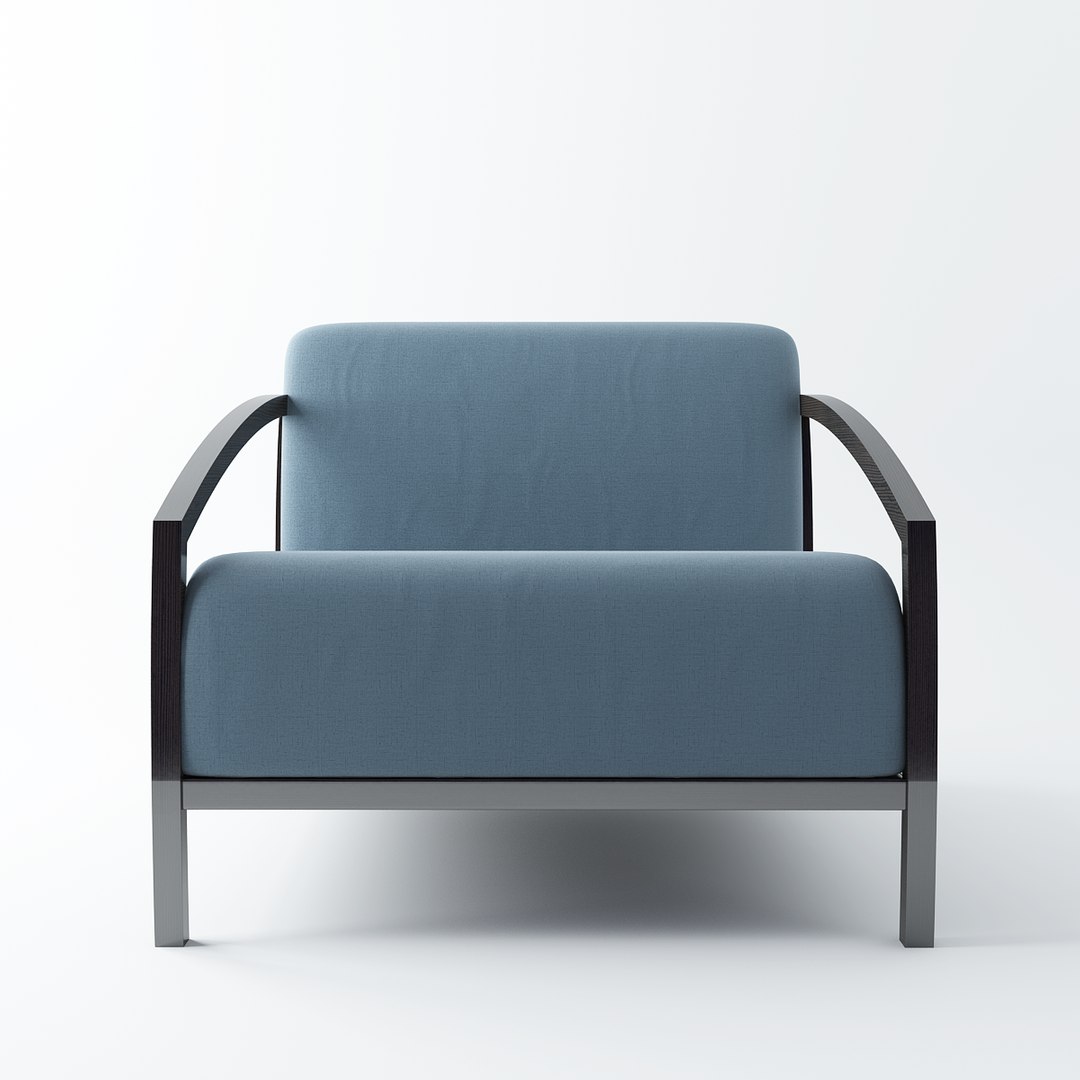 mel modern chair 3d max