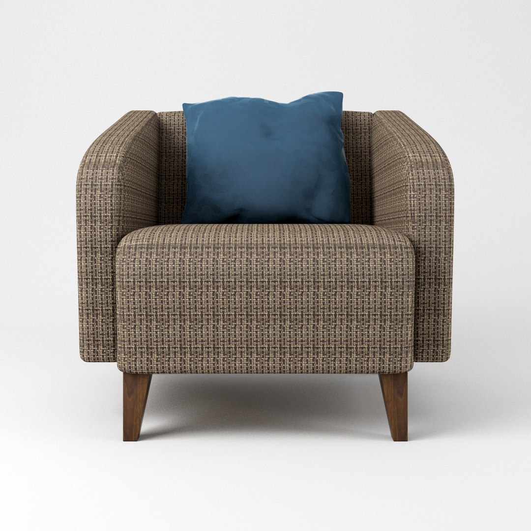 Armchair Morgan Lounge Chair 3D Model - TurboSquid 1337289