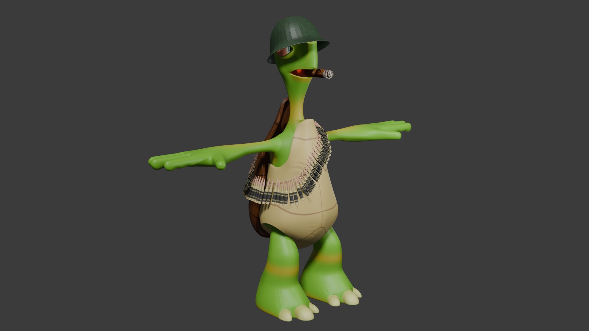 3D Military Turtle - TurboSquid 2415791