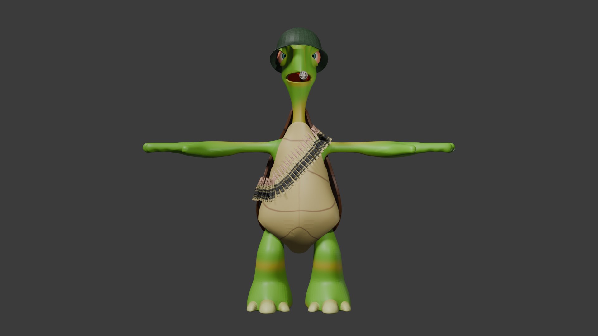 3D Military Turtle - TurboSquid 2415791