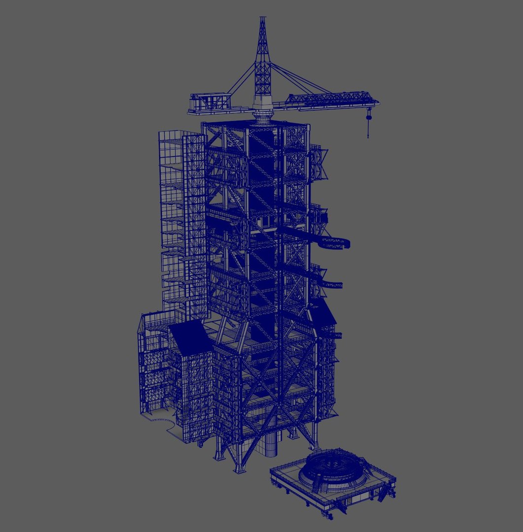 Rocket Launch Pad 3D Model - TurboSquid 1540479