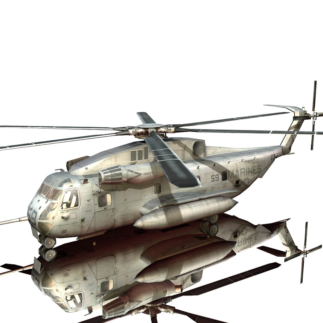 3dsmax Sikorsky Ch-53e Super Stallion