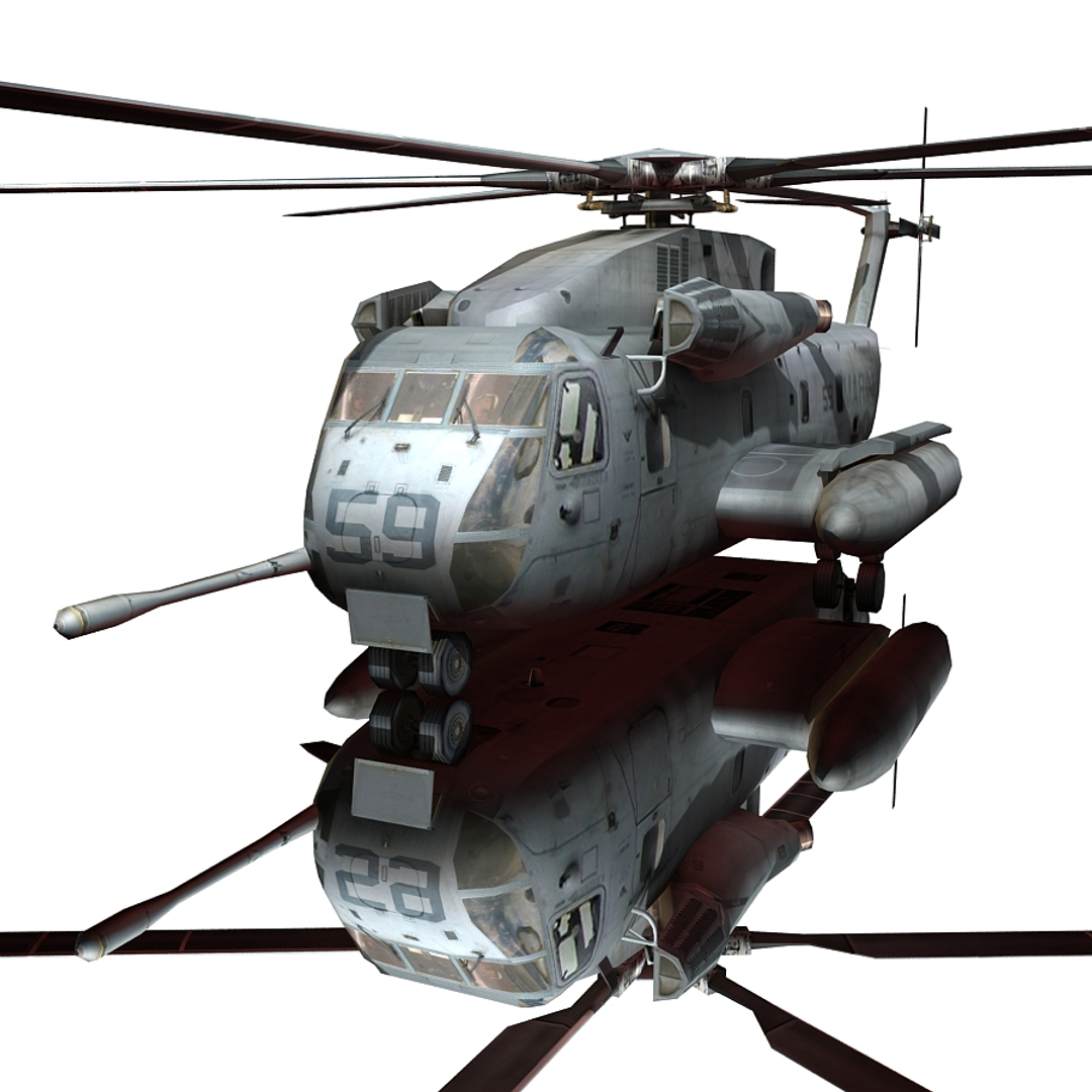 3dsmax sikorsky ch-53e super stallion