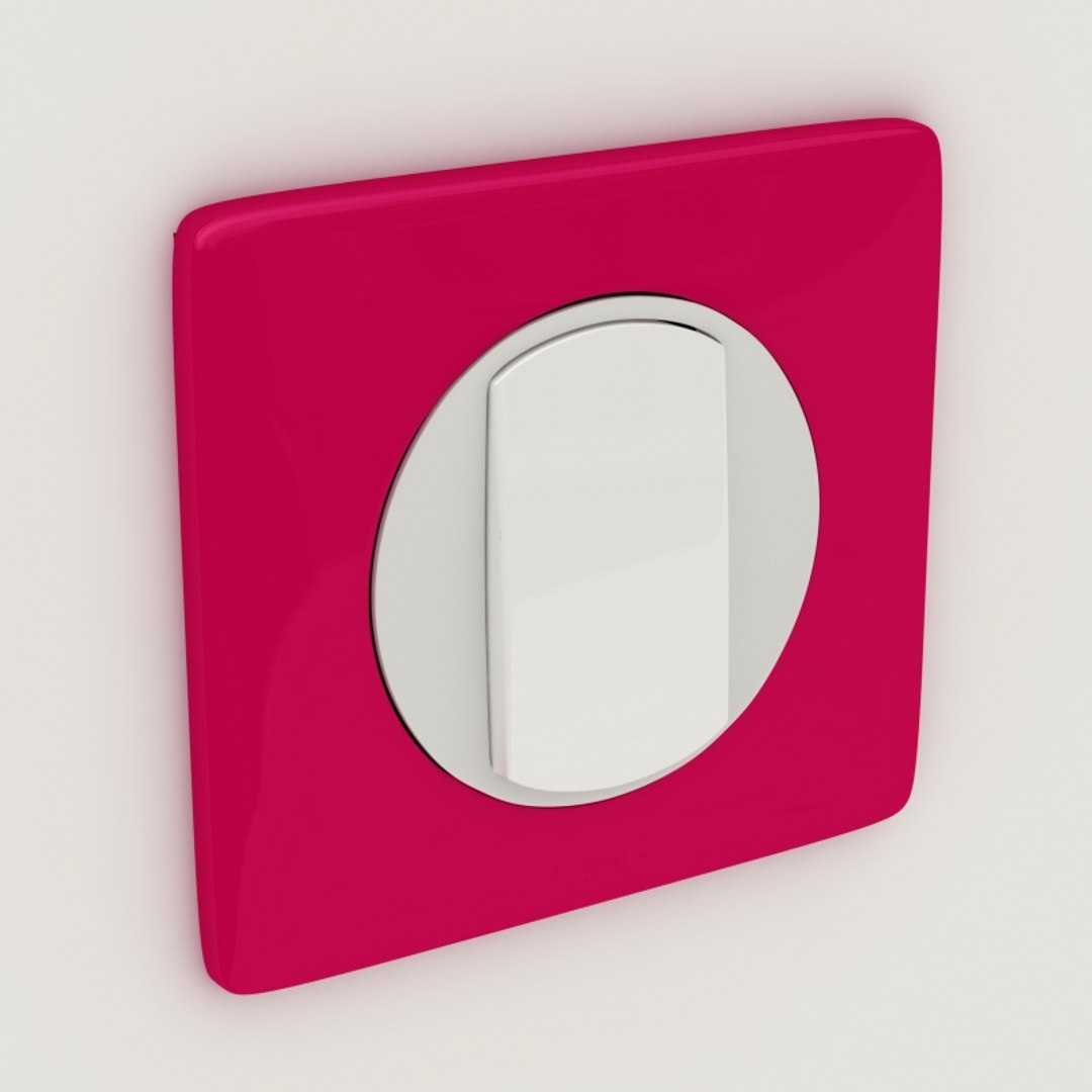 Legrand Switch 3d Model