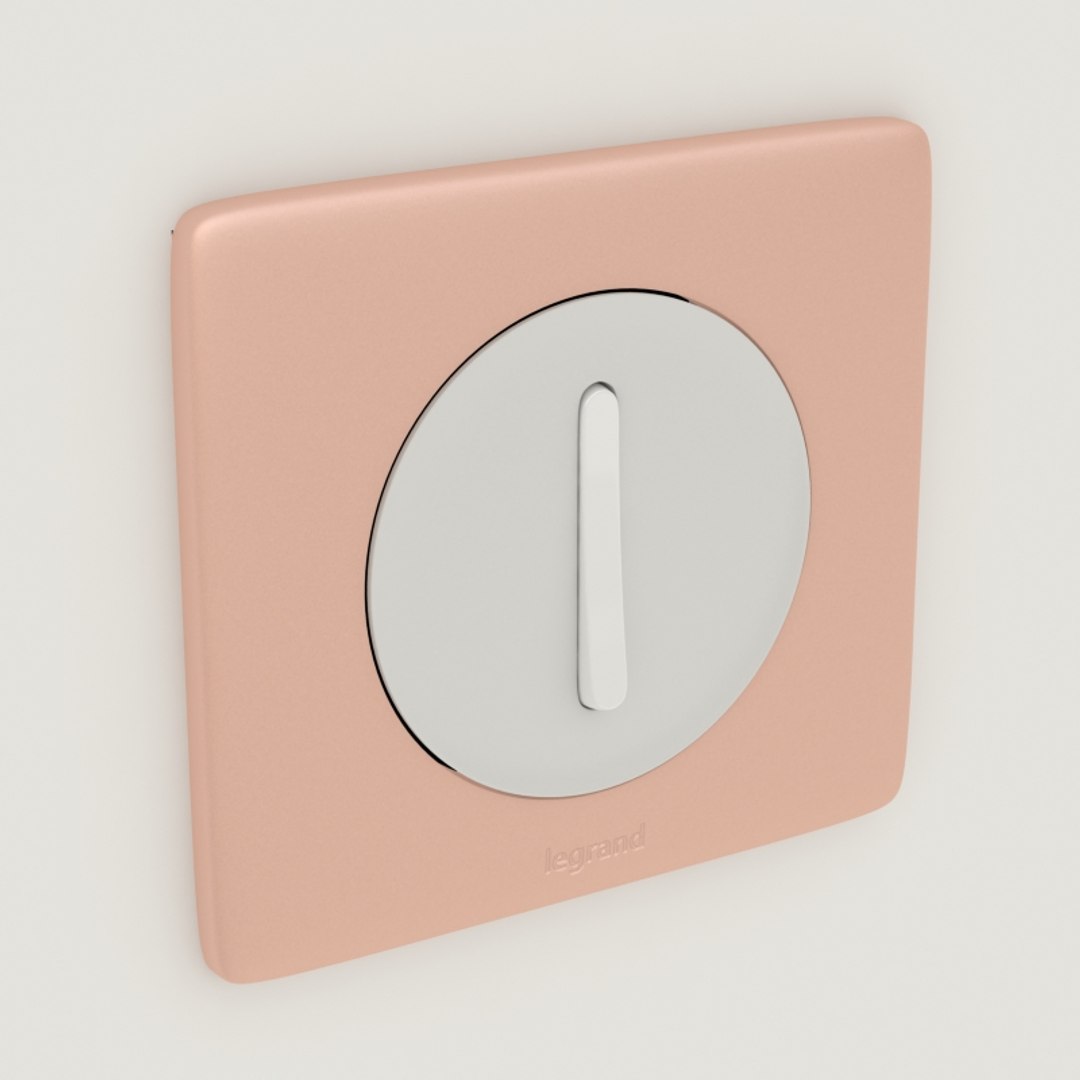 Legrand Switch 3d Model