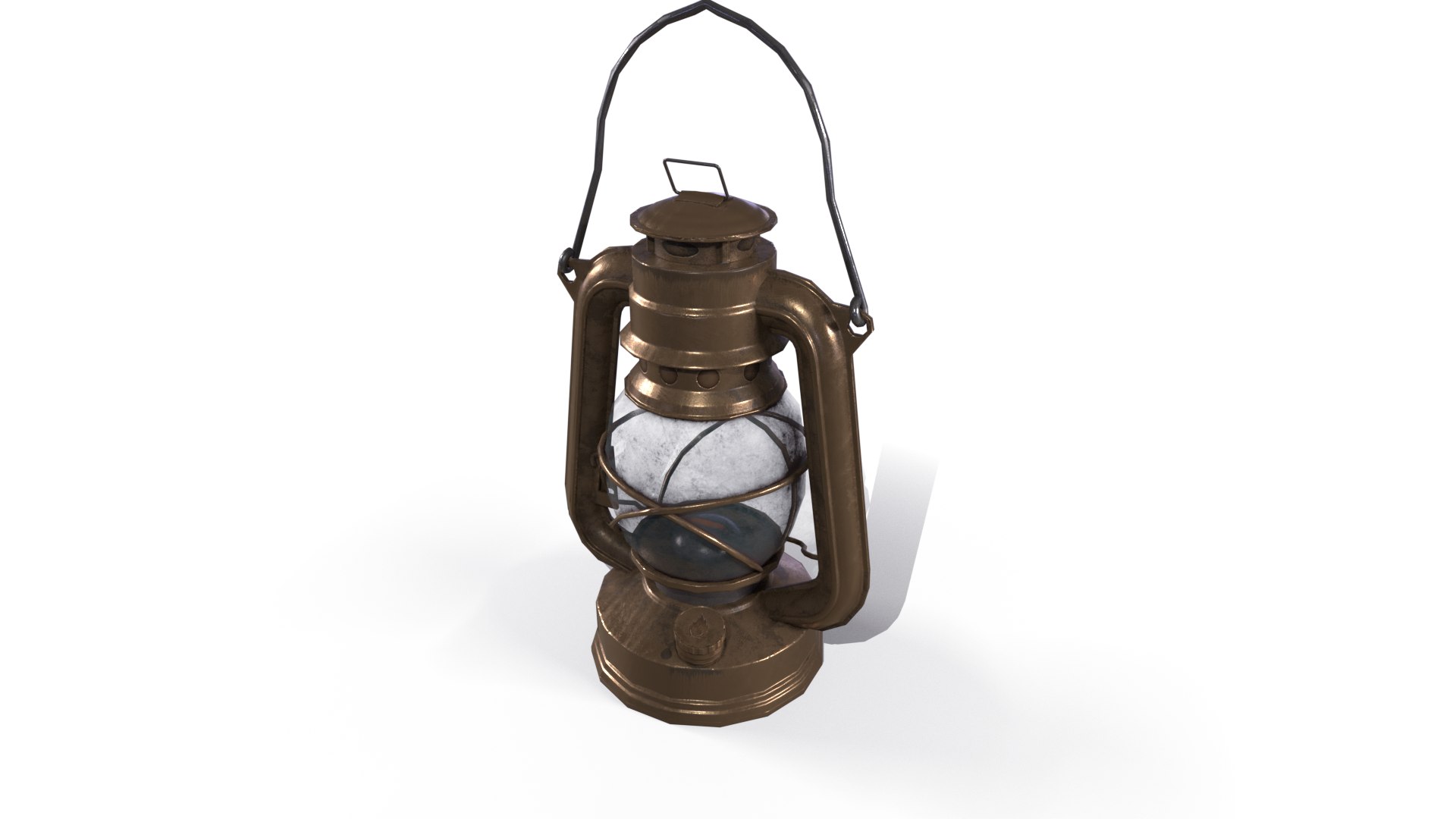 Oil Lamp 3D - TurboSquid 2216389