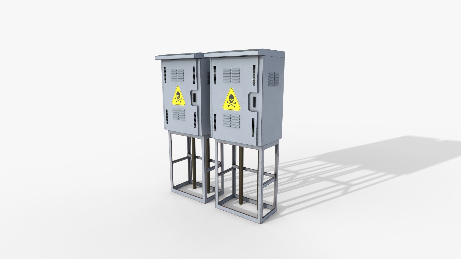 3D Street Electrical Box - TurboSquid 1749831