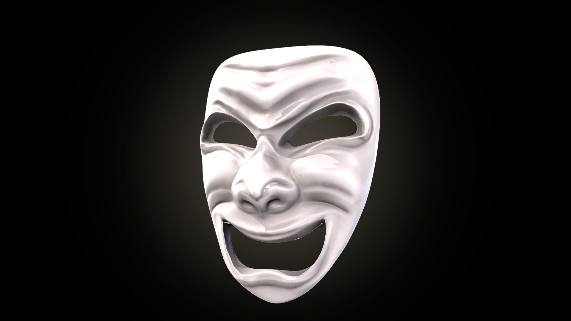 Clown Masks Pack 5 Masks 3D Model - TurboSquid 2388094