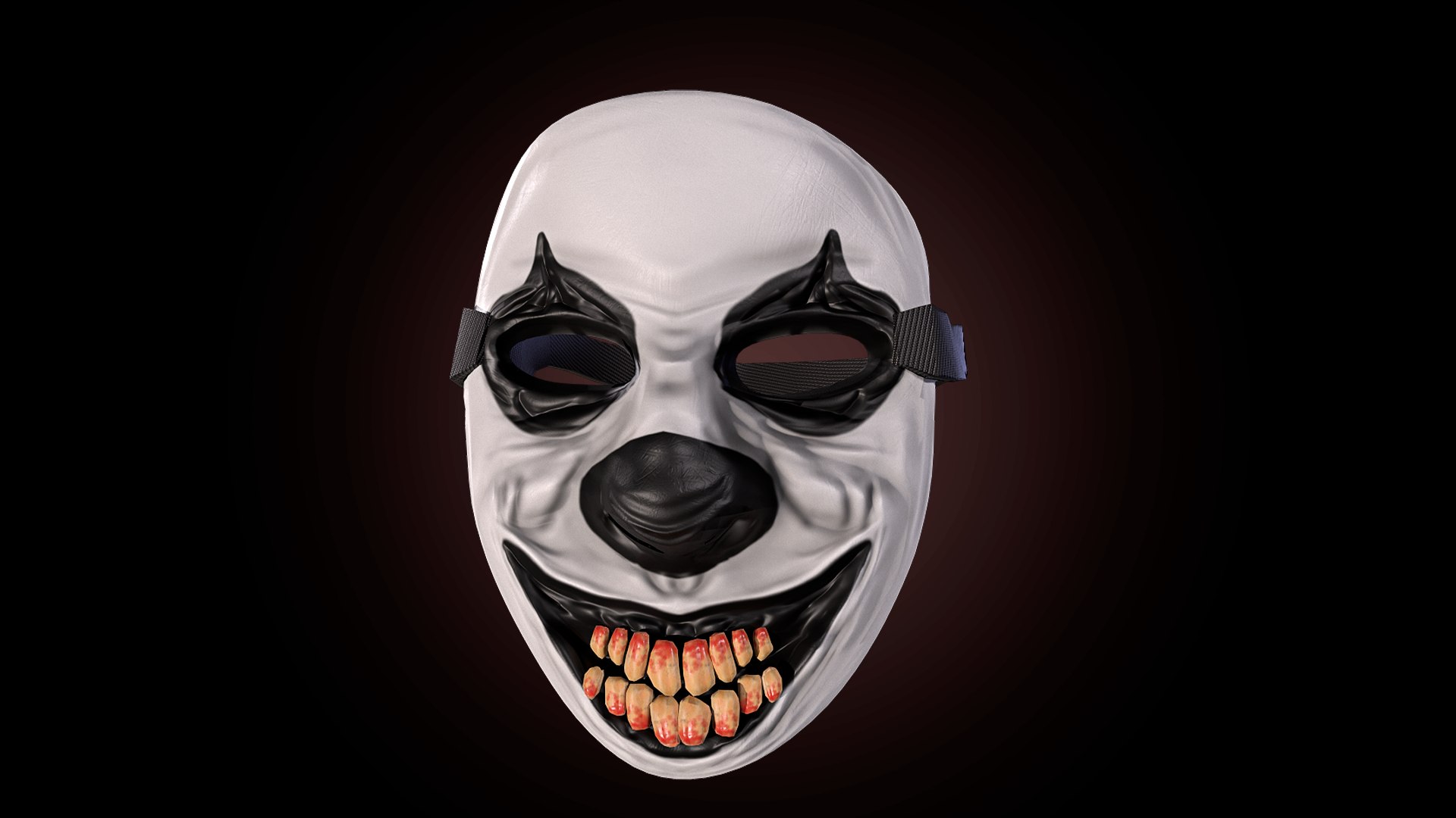 Clown Masks Pack 5 Masks 3D Model - TurboSquid 2388094