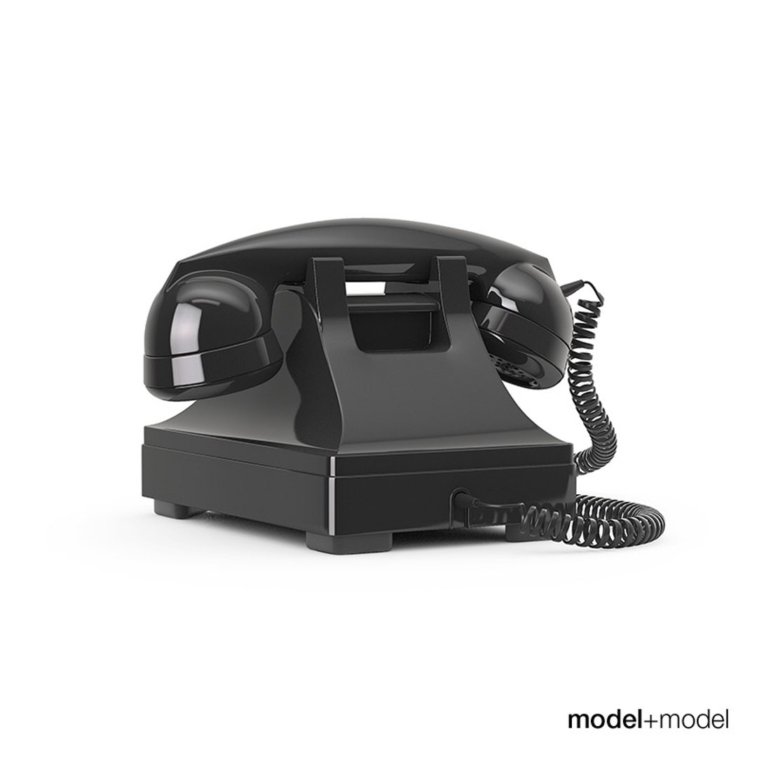 3ds Max Western Electric 302 Phone