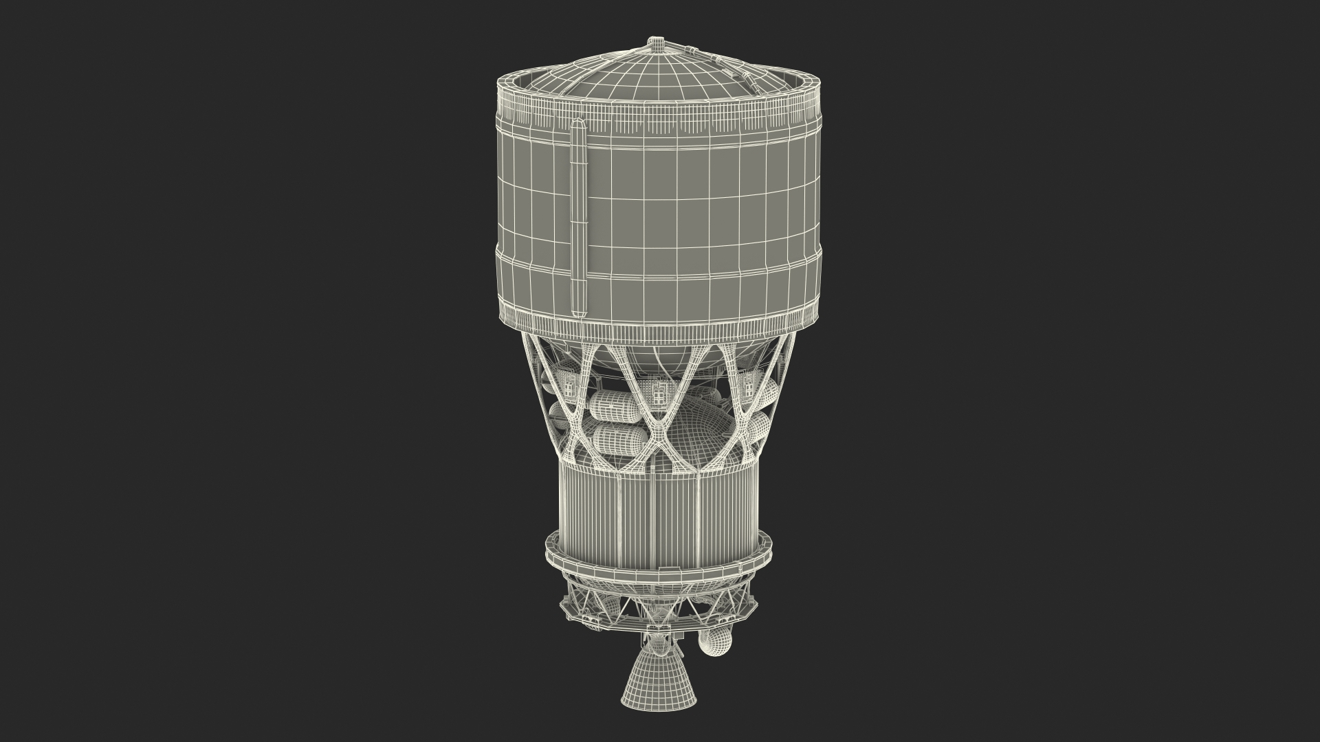 Interim Cryogenic Propulsion Stage 3D Model - TurboSquid 2050964