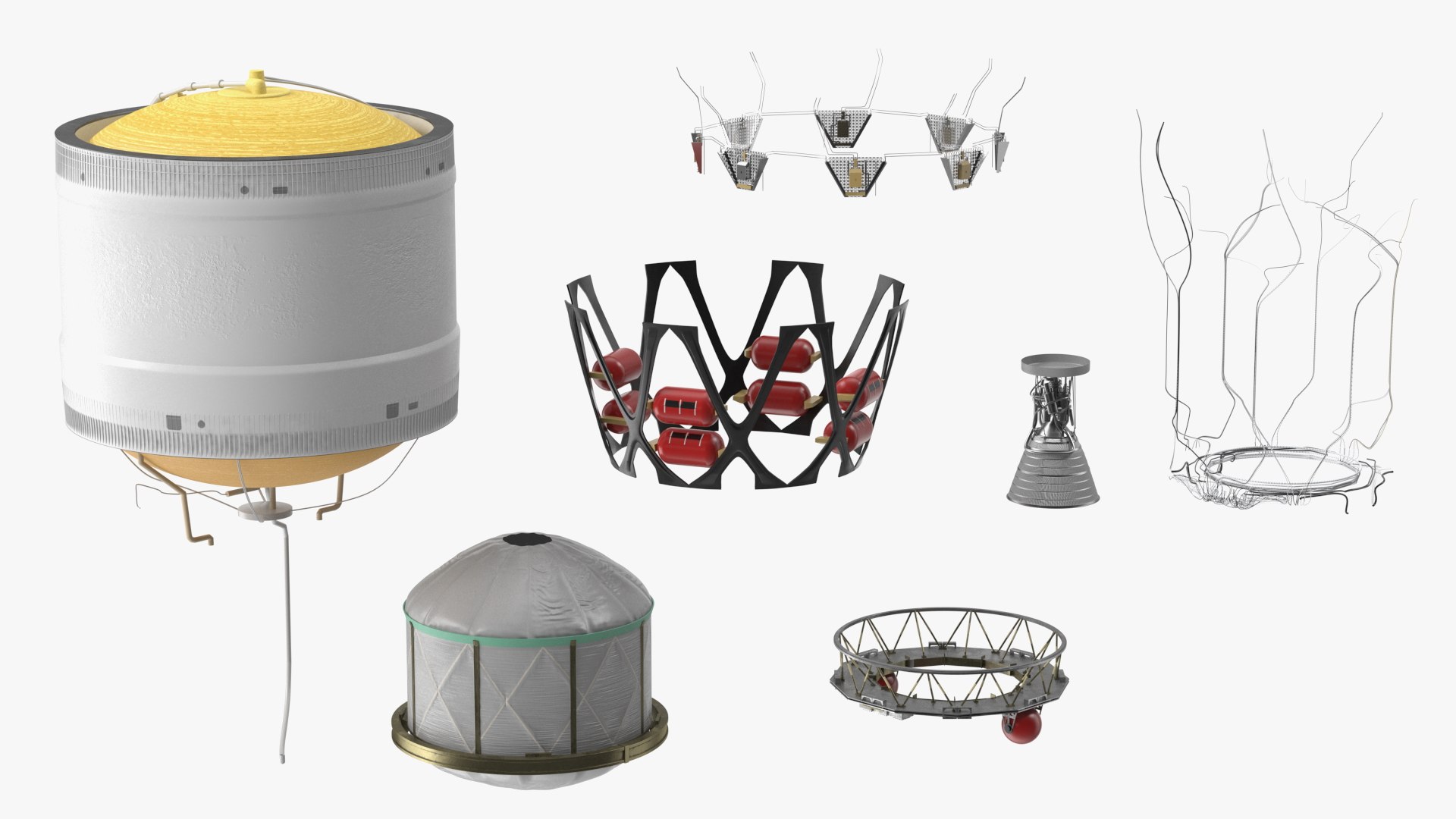 Interim Cryogenic Propulsion Stage 3D model - TurboSquid 2050964