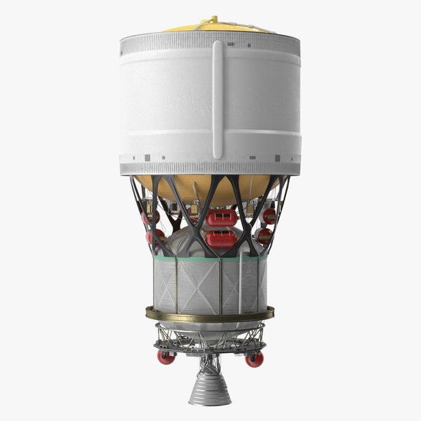 임시 극저온 추진 단계 3D 모델 - TurboSquid 2050964