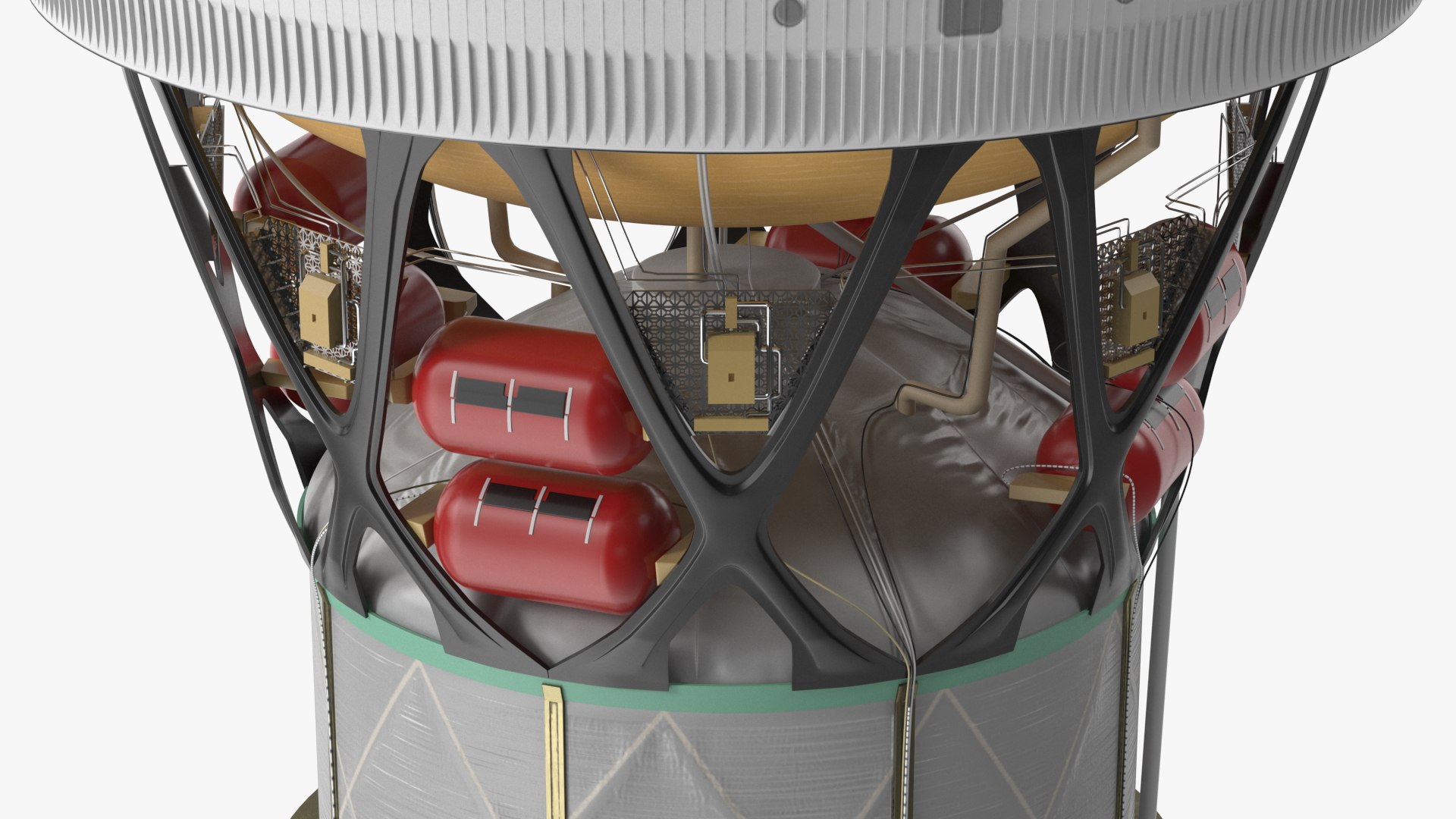 Interim Cryogenic Propulsion Stage 3D Model - TurboSquid 2050964