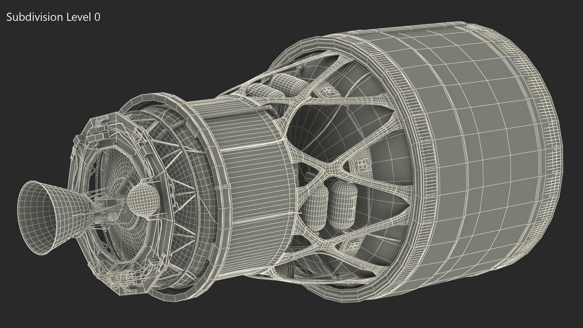 Interim Cryogenic Propulsion Stage 3D model - TurboSquid 2050964