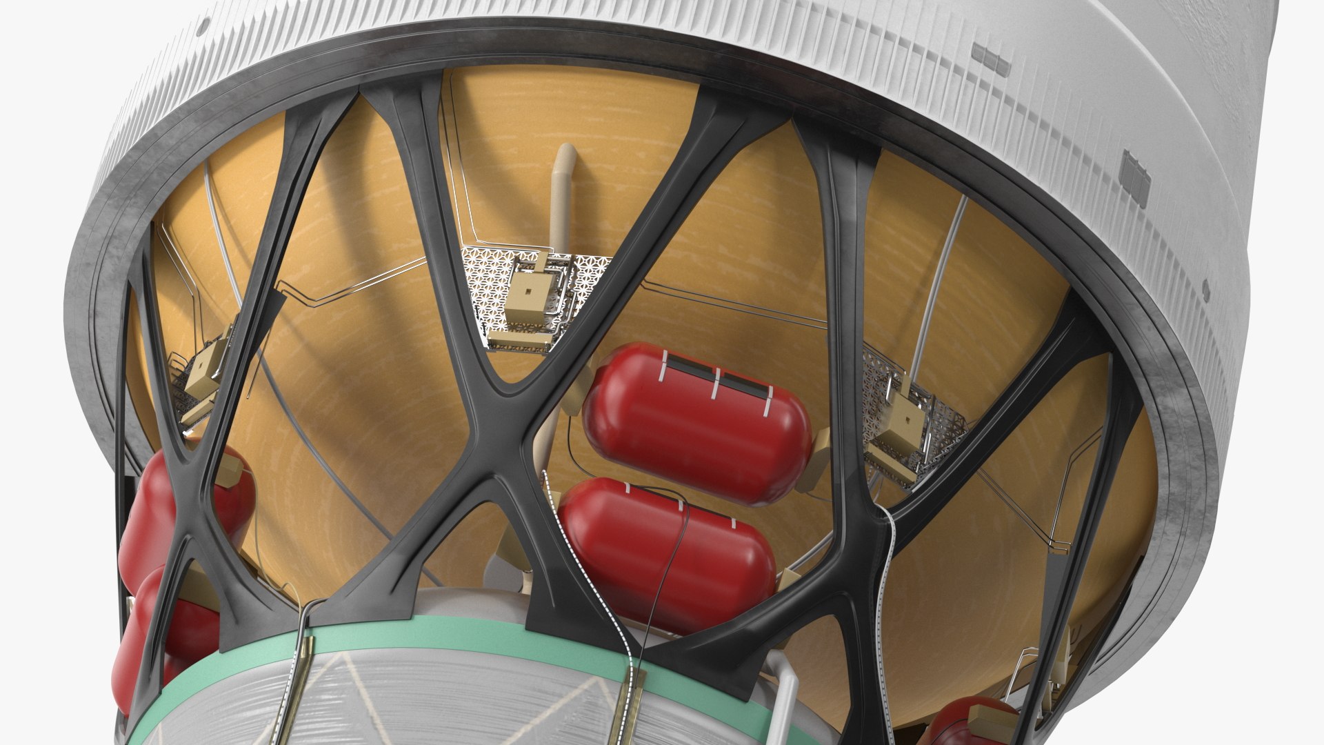 Interim Cryogenic Propulsion Stage 3D Model - TurboSquid 2050964