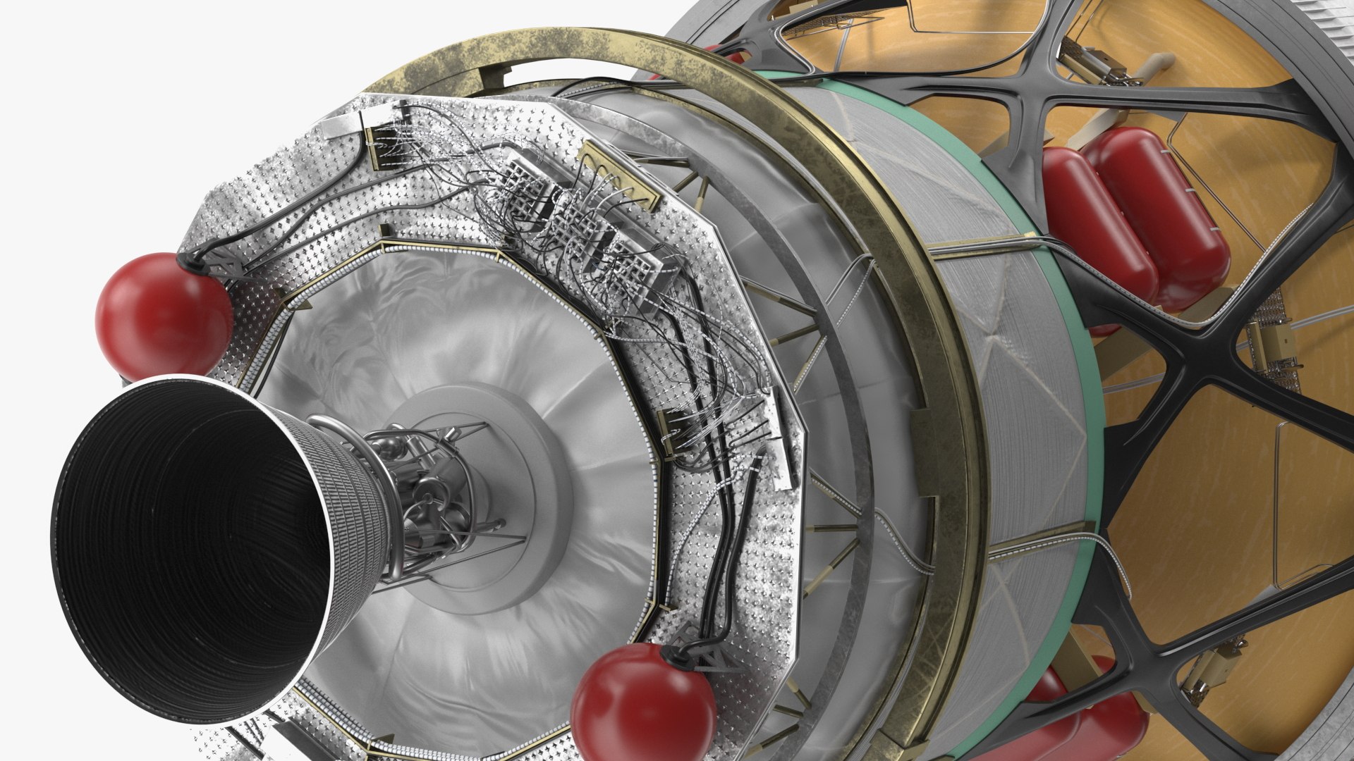 Interim Cryogenic Propulsion Stage 3D Model - TurboSquid 2050964