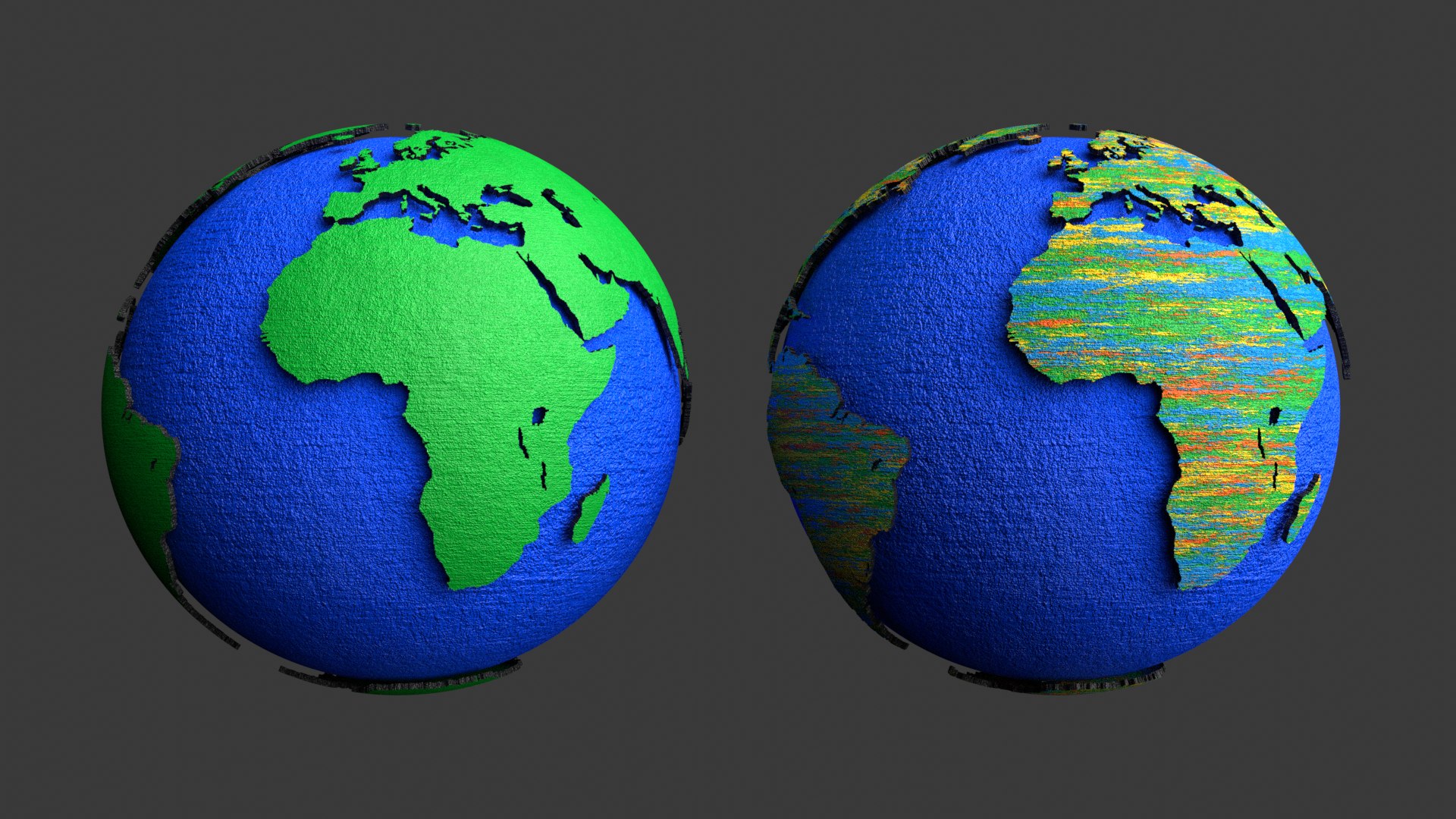 Stylized Earth Model - TurboSquid 1753395