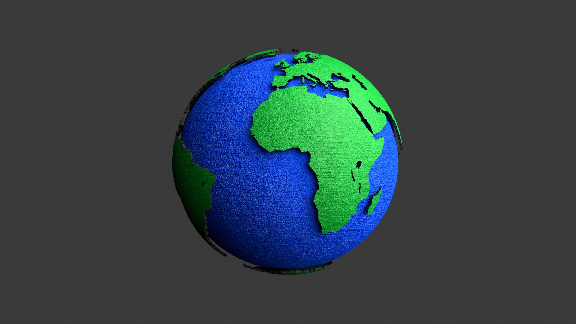 Stylized Earth Model - TurboSquid 1753395