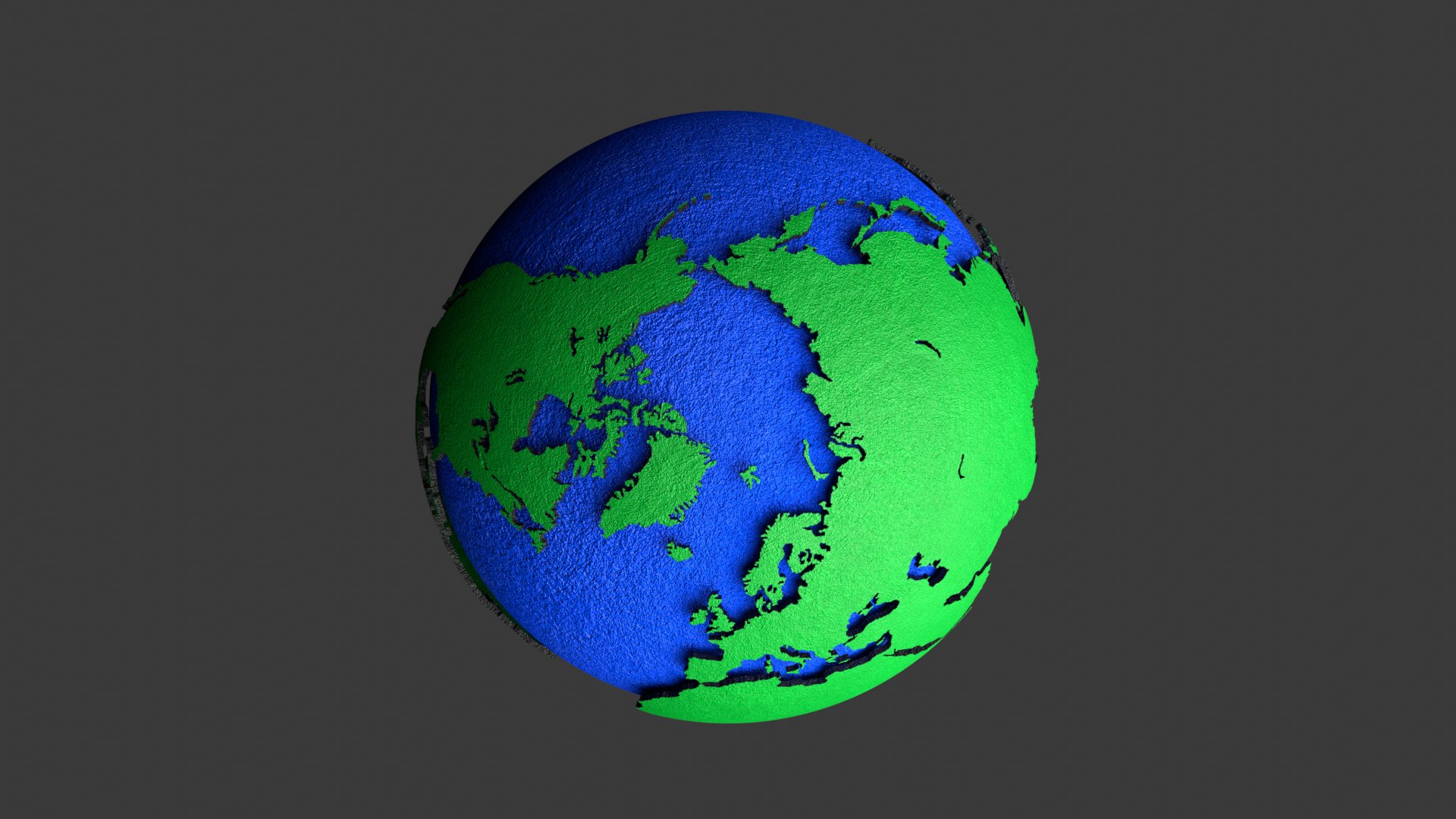 Stylized Earth Model - TurboSquid 1753395