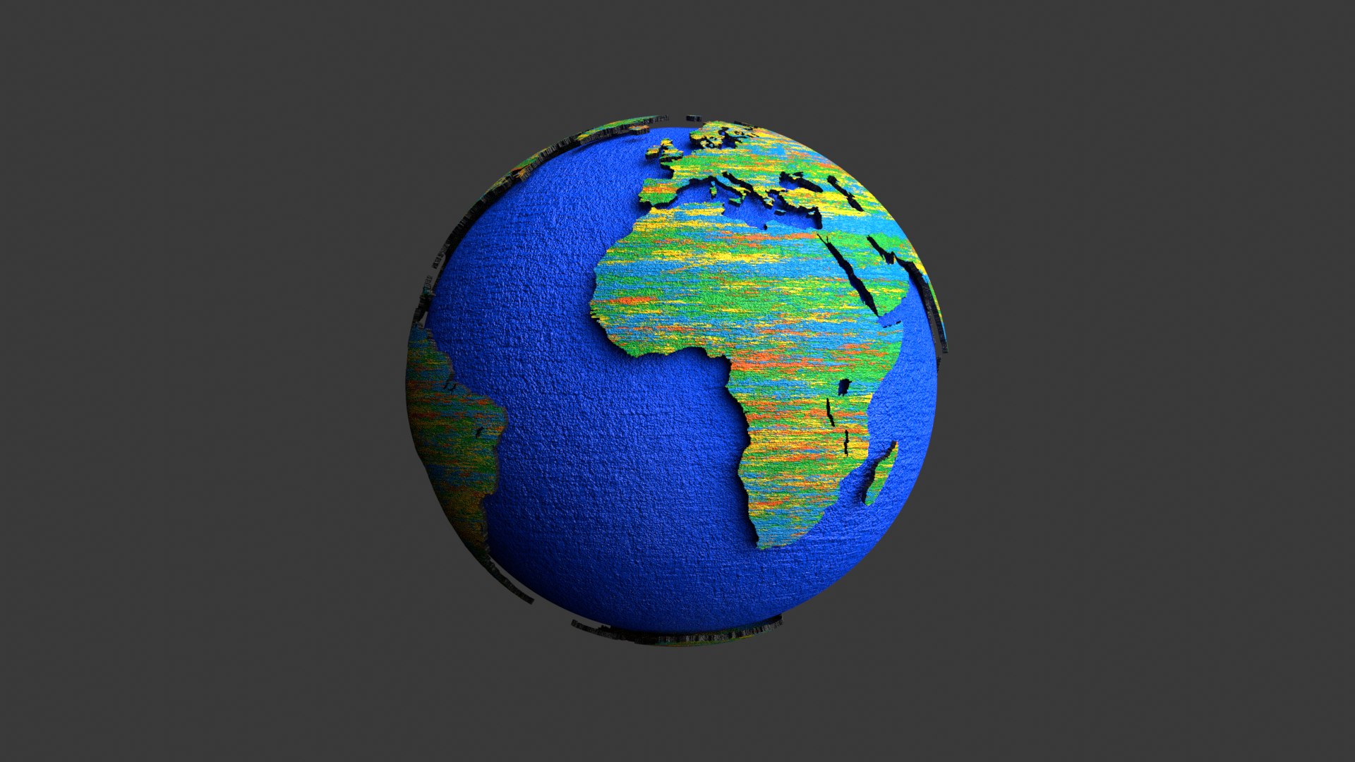 Stylized Earth Model - TurboSquid 1753395