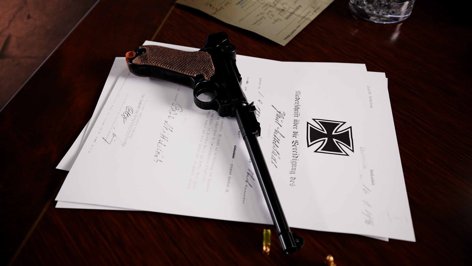 3D Artillery Luger LP08 Pistol Model - TurboSquid 1761655