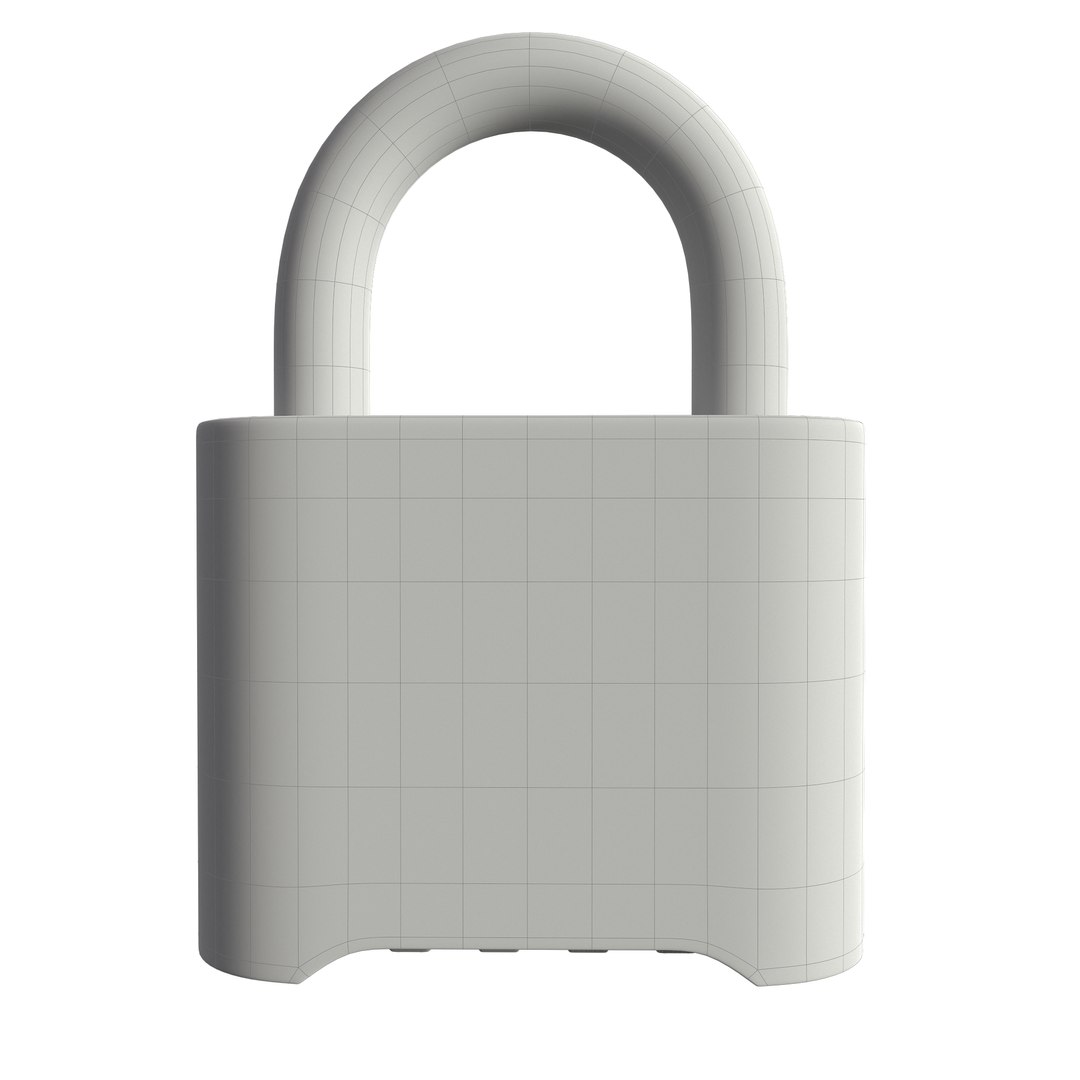 3D Padlock Model - TurboSquid 2049438