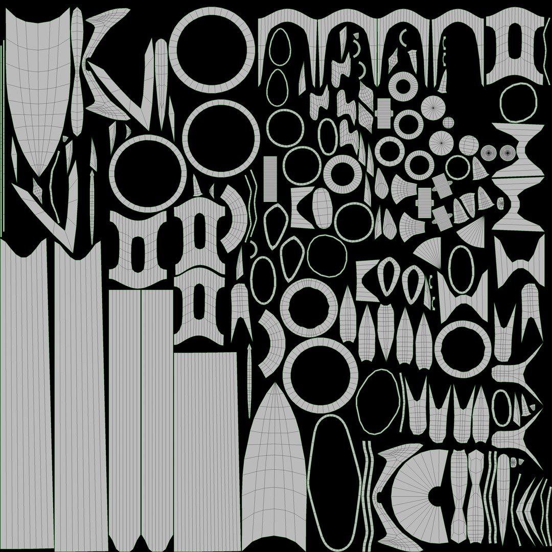 Combat Staff 2 3D Model - TurboSquid 2115139