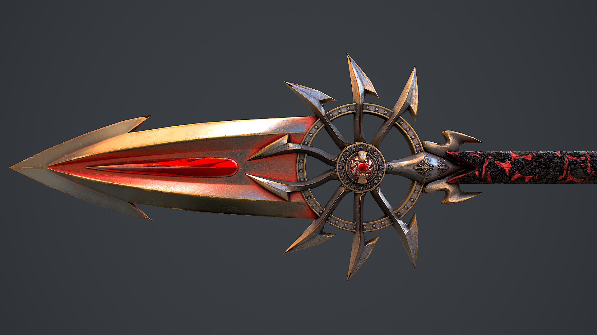 Combat Staff 2 3D Model 3D model - TurboSquid 2115139