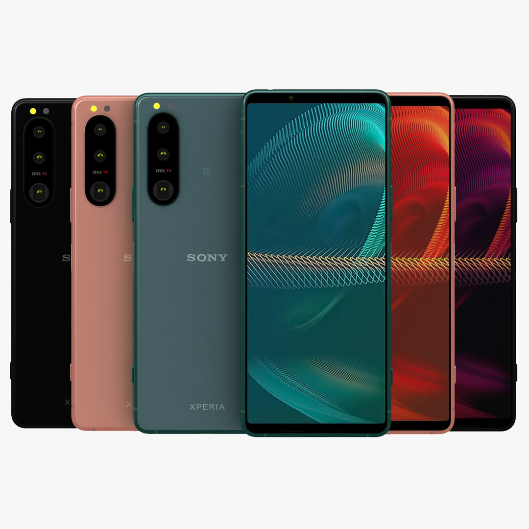 Sony Xperia 5 III All Colors 3D model - TurboSquid 1756684