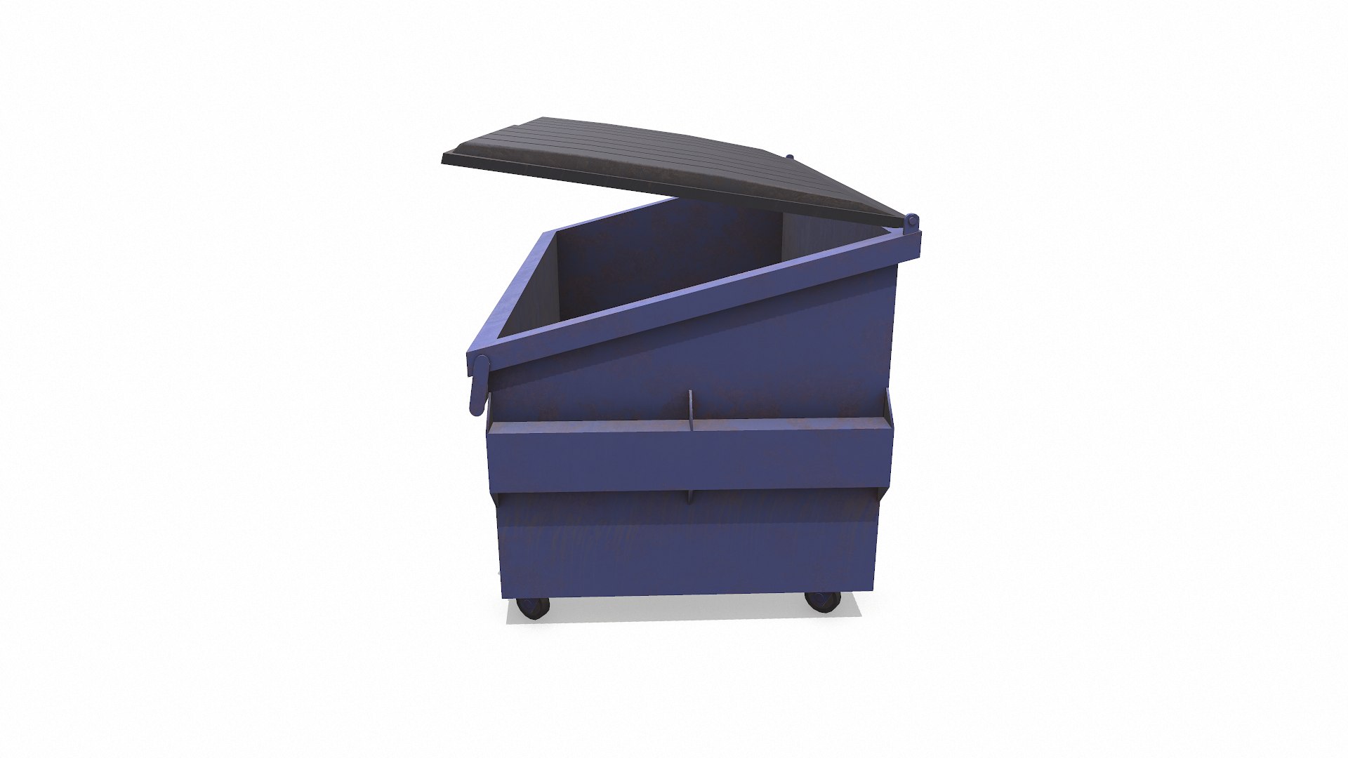 3D Dumpster Low-poly PBR Model - TurboSquid 2242659