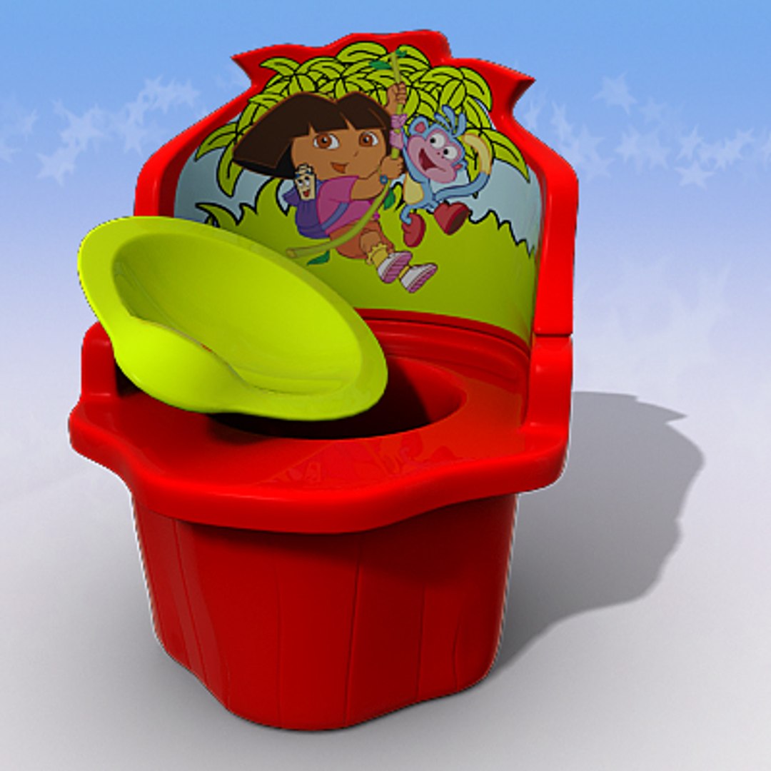 3d Baby Potties 3dr152
