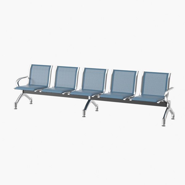 Train Station Bench 3D Models for Download | TurboSquid